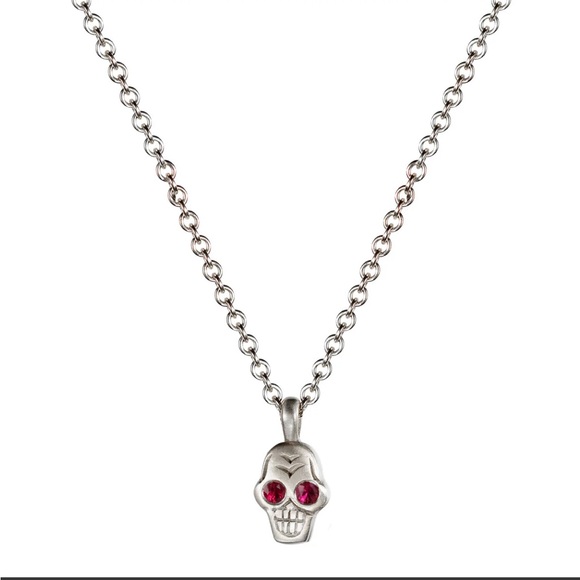 Me & Ro | Jewelry | Original Mero Sterling Silver Mini Skull Pendant ...